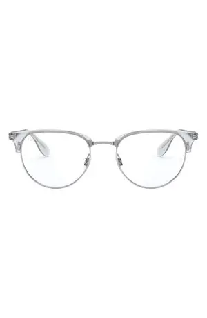 Ray-ban 51mm Phantos Optical Glasses - Silver