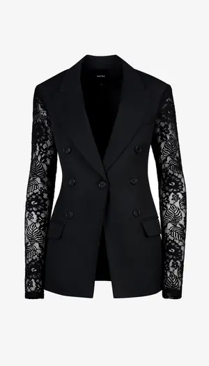 Smythe Lace Sleeve Not A Db Blazer