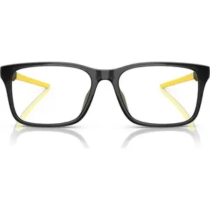 SCUDERIA FERRARI 54mm Square Optical Glasses - Grey