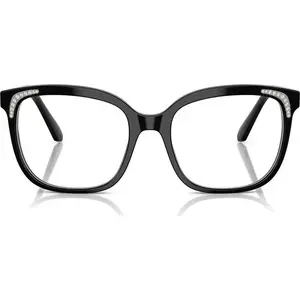 SWAROVSKI 52mm Butterfly Optical Glasses - Black