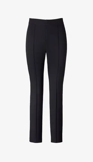 Smythe High Rise Pintuck Cig Pant