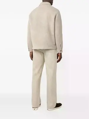 TOD'S Check-pattern Zipped Jacket