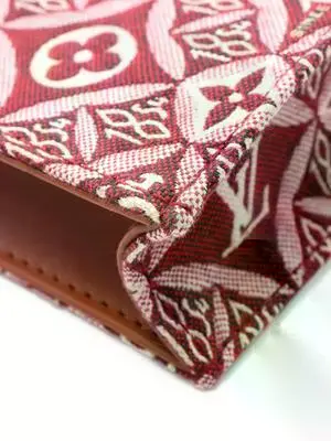 LOUIS VUITTON 2020 Petite Sac Plat Since 1854 Handbag - Red