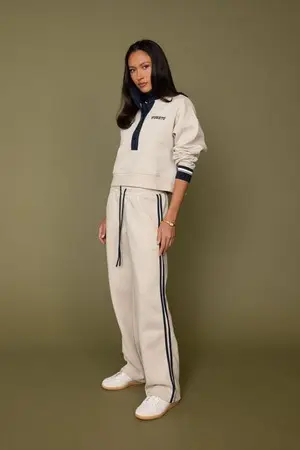 FORE-TÉ CLUB ATTIRE Varsity Sweatpant - Stone