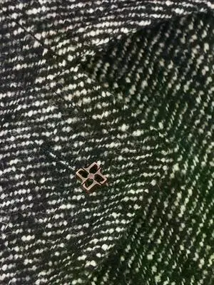Tagliatore Lyod Tweed-effect Notched-lapels Coat