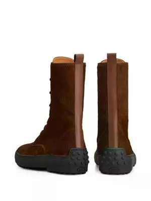 TOD'S Gommino Lace-up Boots