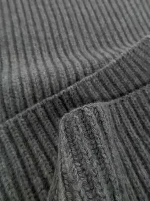 Canada Goose Logo-patch Ribbed-knit Scarf