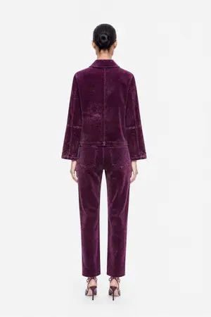 NOCTURNE Straight Leg Corduroy Trousers