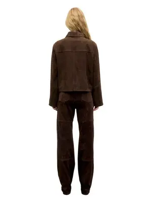 Gerard Darel Cropped Button Front Jacket