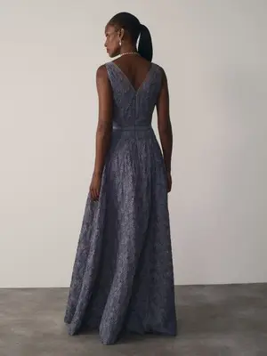 The Fold Lorenne Maxi Lace Gown
