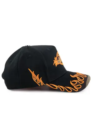 FLY BY NIGHT Kaleb Flame Saint Trucker Hat