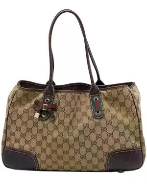 Gucci 2016-2026 Gg Canvas Princy Tote Bag - Neutrals