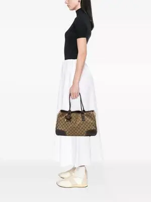 Gucci 2016-2026 Gg Canvas Princy Tote Bag - Neutrals