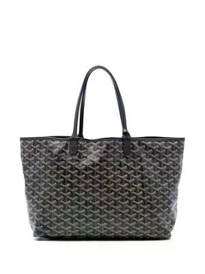 Goyard 2018 Goyardine Saint Louis Pm Tote Bag - Black