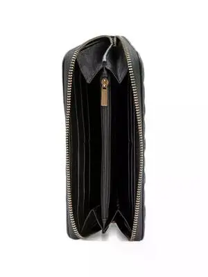 Kurt Geiger Quilted Eagle-plaque Wallet