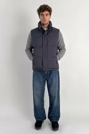 OROLAY Puff-o® Down Puffer Vest - Navy