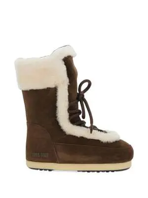 Moon Boot Evx Boots In `fairy - Brown