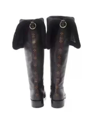 LOUIS VUITTON 2010s Mouton Monogram Boots
