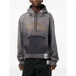 Mihara Yasuhiro Grey Sweaters & Knitwear Hoodies - Gray