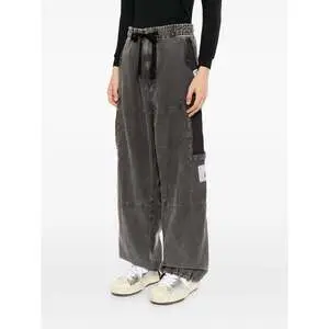 Mihara Yasuhiro Grey Trousers Wide-leg Trousers