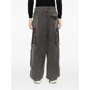 Mihara Yasuhiro Grey Trousers Wide-leg Trousers