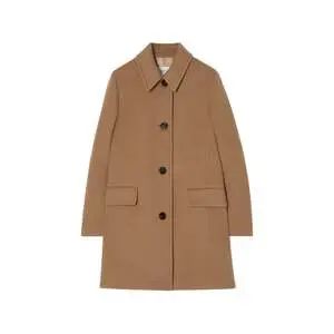 Burberry Coats Single Breasted Coats - Brown