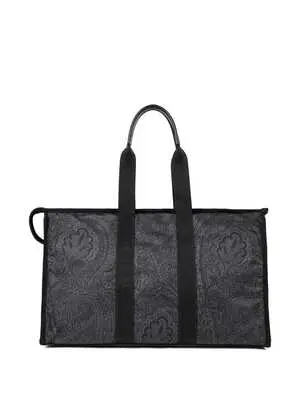 Etro Large Arnica Travel Bag With Paisley Print