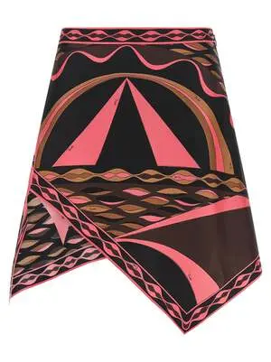 Emilio Pucci Pink 'dune' Skirt - Multicolor