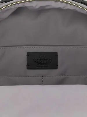Valentino Garavani Stud Up' Grey Backpack