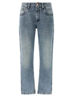 Brunello Cucinelli Monile' Denim Jeans - Blue