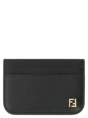 Fendi Ff Card Holder - Black