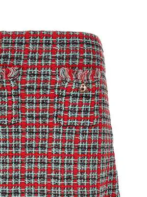 SELF-PORTRAIT Tweed Skirt