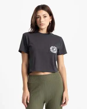Volcom Ying Yang Pocket Dial Tee - Phantom