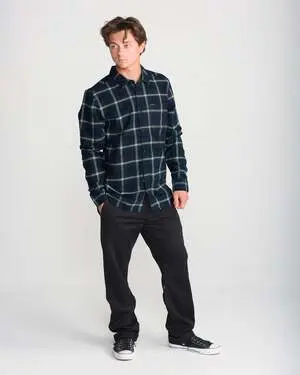 Volcom Caden Plaid Long Sleeve Shirt
