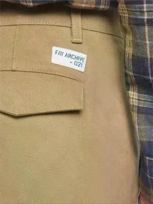 FAY ARCHIVE Cargo Straight-leg Trousers