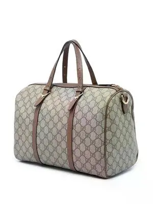 Gucci 2016-2026 Medium Gg Supreme Nice Boston Bag Satchel