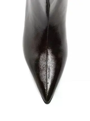 GIOSEPPO Pointed-toe Kitten-heel Boots