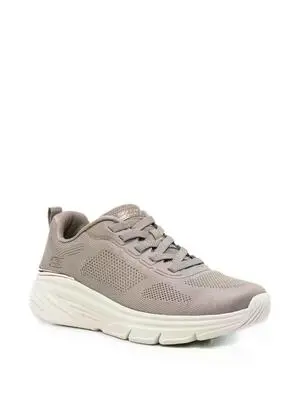 Sketchers Logo-detail Sneakers - Grey