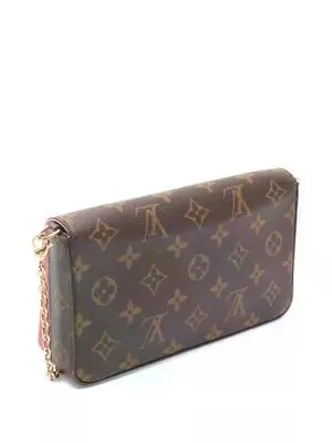 LOUIS VUITTON 2010s Monogram Vivienne Felicie Shoulder Bag - Brown