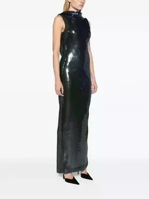 Retrofete Liela Sequin Dress - Black