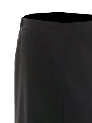 RUE DU BAC Elasticated-waist Wide-leg Trousers