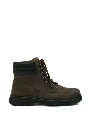 Moon Boot Combat Boot Dark Nubuck - Brown