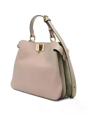 Fendi Small Peekaboo Soft Tote Bag - Neutrals