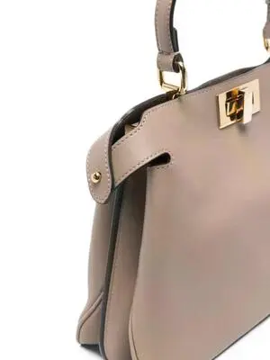 Fendi Small Peekaboo Soft Tote Bag - Neutrals