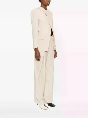 CARLA G. Padded-shoulder Blazer