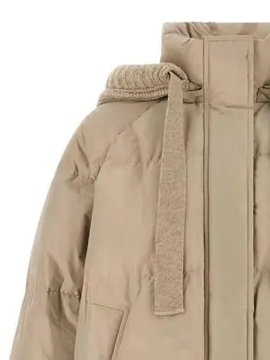Brunello Cucinelli Quilted Cashmere-hood Down Jacket