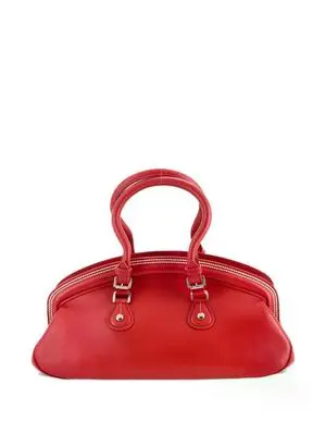 Dior Detective Handle Bag Leather Medium Satchel