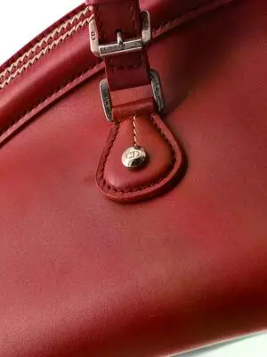 Dior Detective Handle Bag Leather Medium Satchel