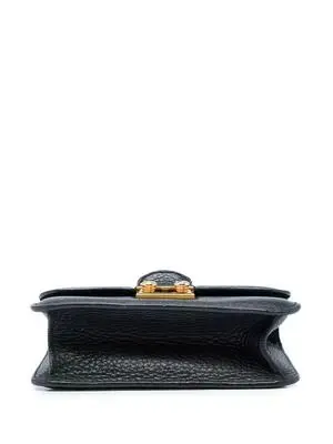 Valentino Garavani 2000-2017 Mini Leather Rockstud Rolling Glam Lock Crossbody Bag