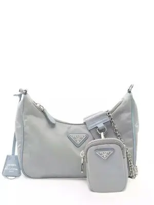 Prada 2005 Re-edition Shoulder Bag - Blue